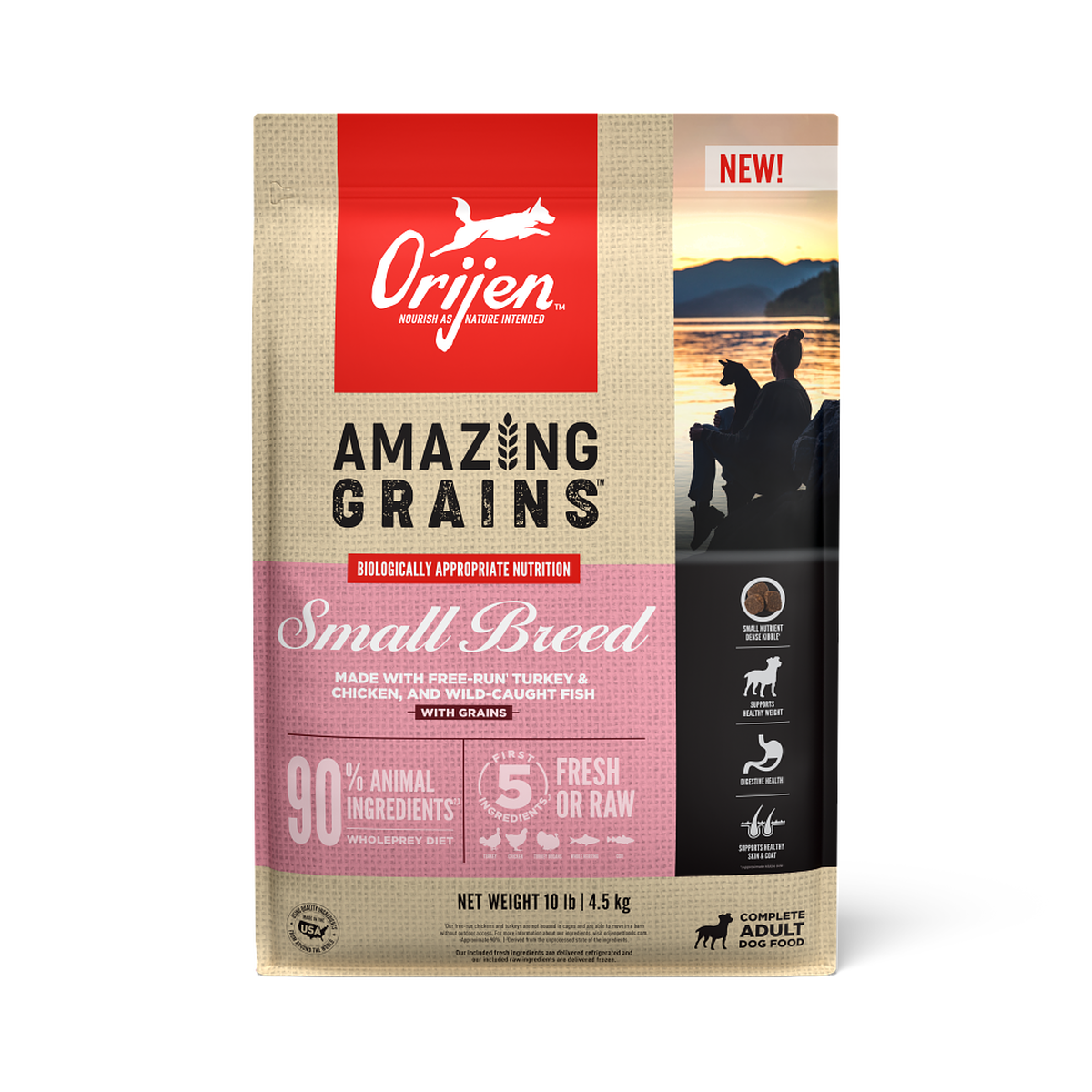 Amazing Grains Small Breed Dog Food with Grain | ORIJEN