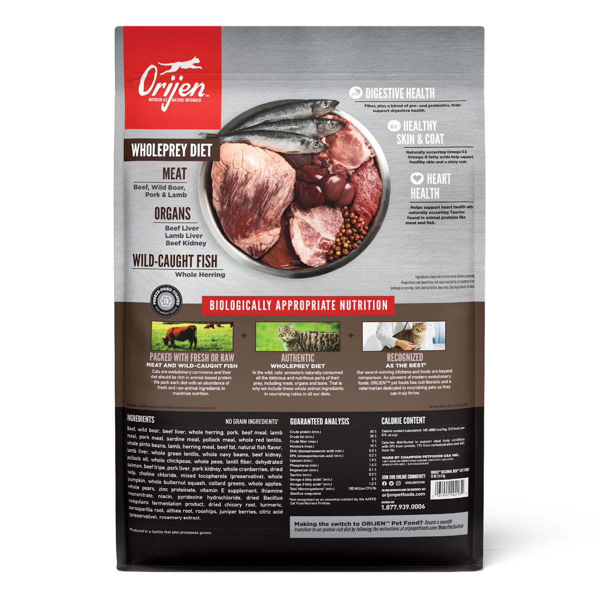 Regional Red™ Red Meat Cat Food | ORIJEN™